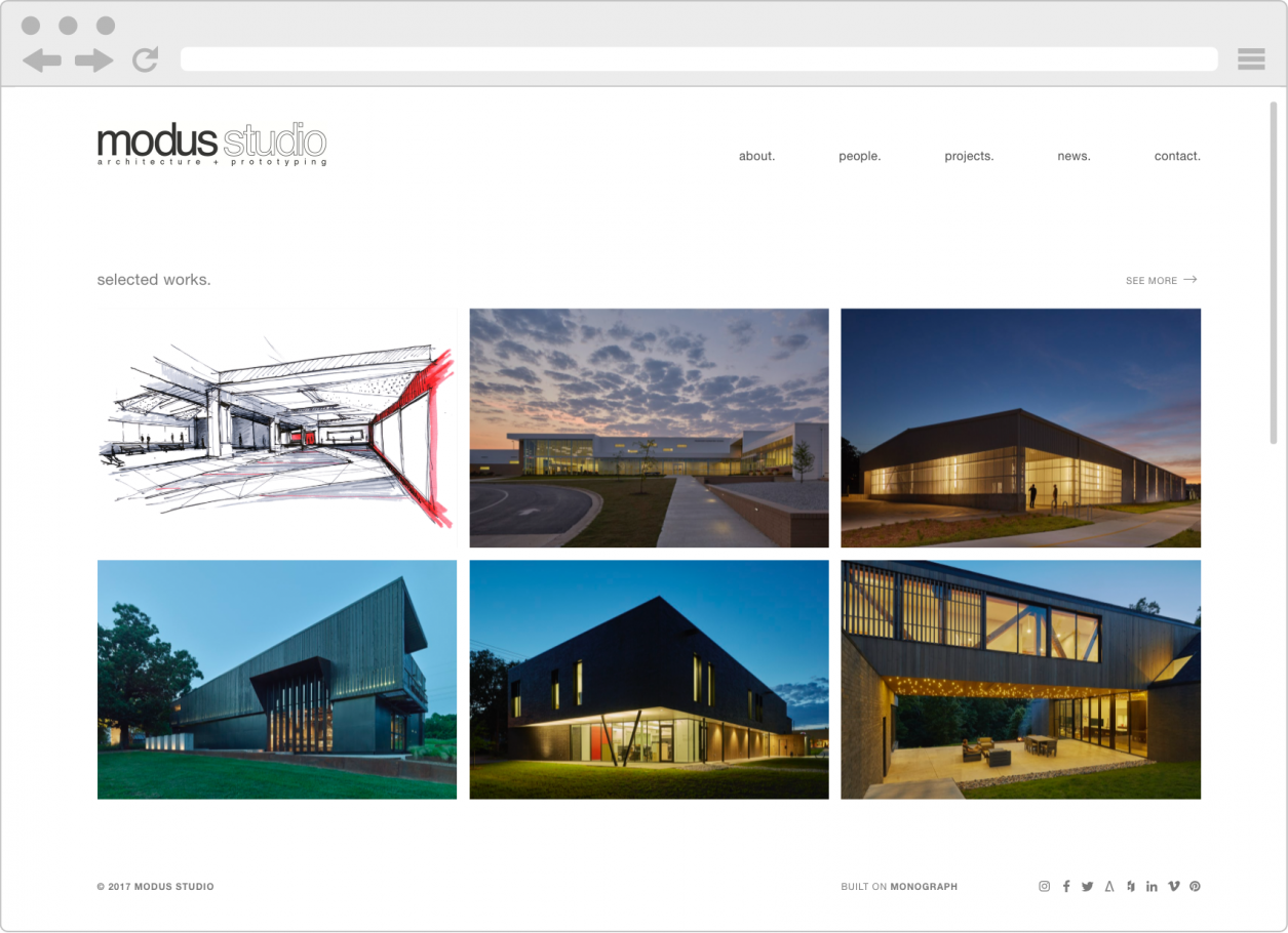 Monograph: A Website Builder for Architects, by Architects - Archipreneur