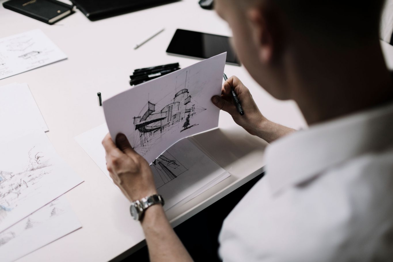 Architectural Sketching with David Drazil - Archipreneur